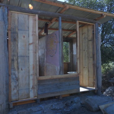 Long Drop Vermiculture Compost Toilet