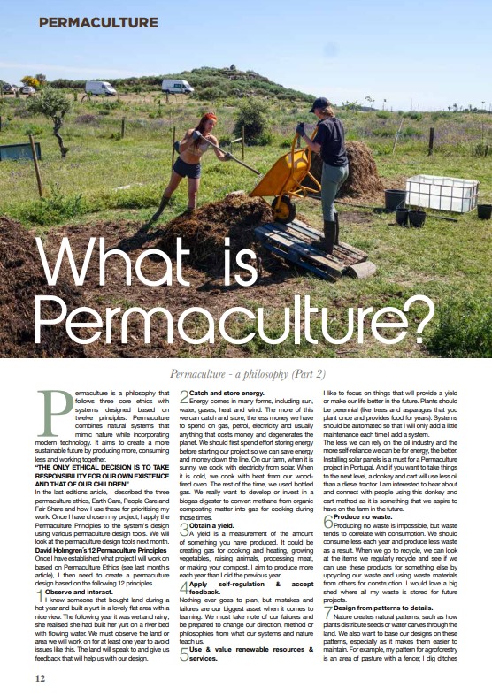 What is Permaculture part 2 - The 12 principles of Permaculture